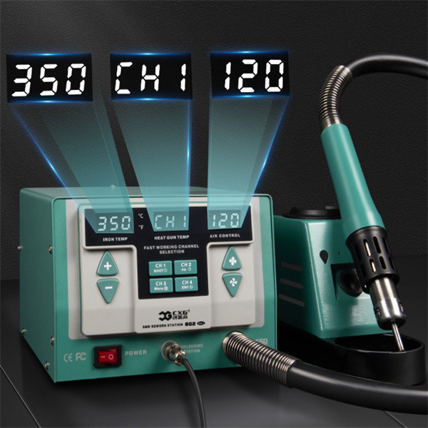 High quality SMD soldering rework station electronics soldering iron ...