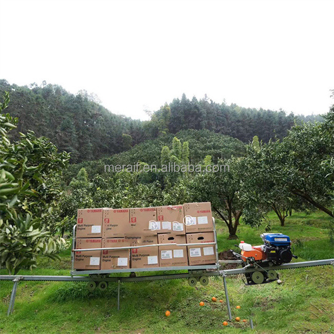 wholesale Mountain orchard monorail transporter for transporting fruit ...