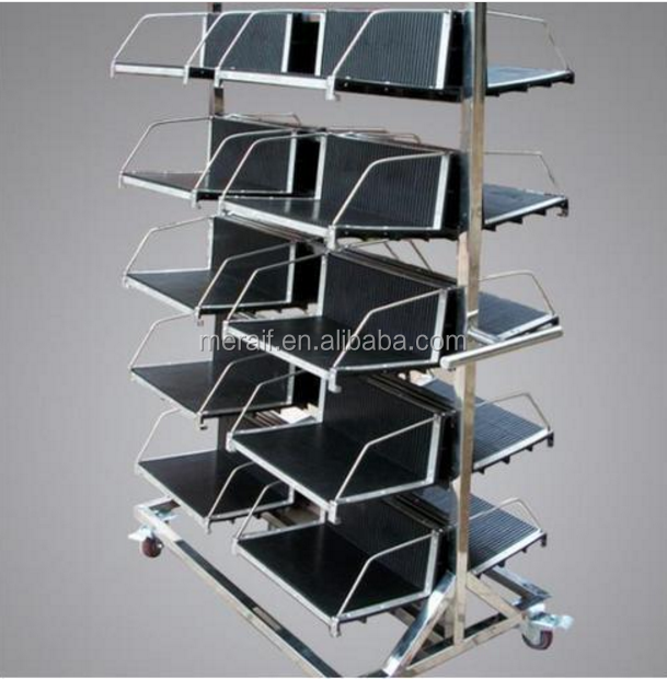esd pcb plates PCB storage magazine rack cart trolley