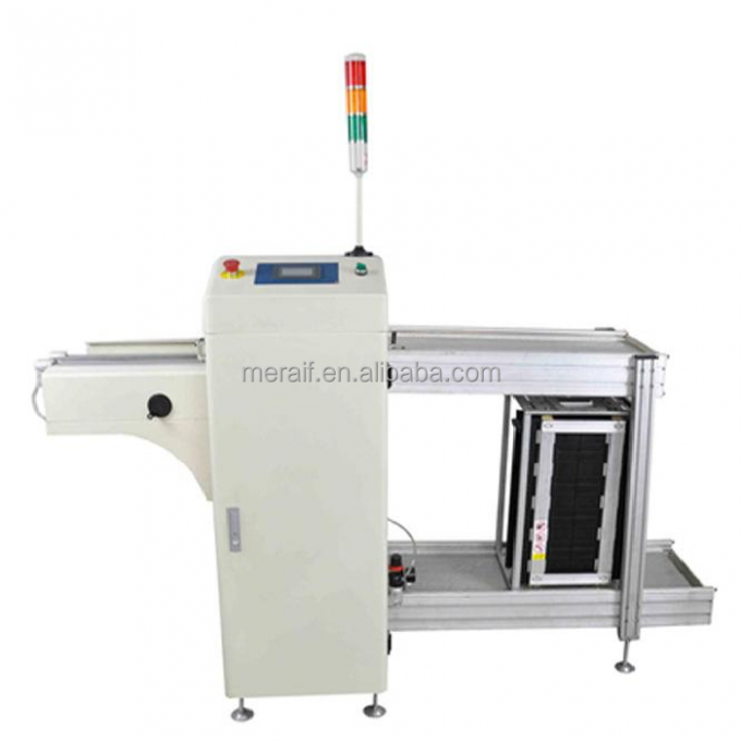 SMT machine esd Magazine rack PCB Unloader machine used in electronic ...